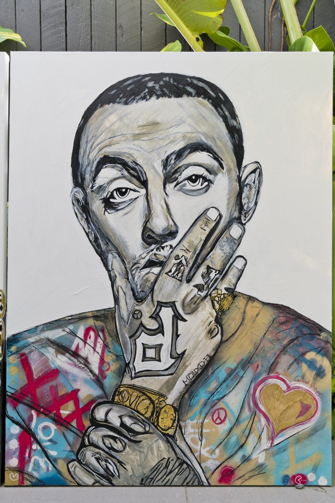Mac Miller Original Painting – NK iconic